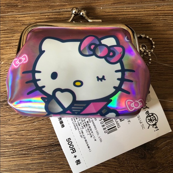 Hello Kitty | Bags | Hello Kittynwt Iridescent Coin Purse | Poshmark